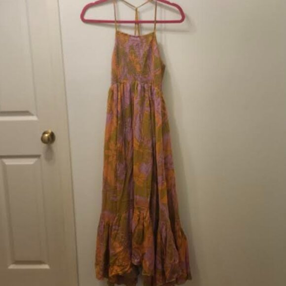 Free People | Dresses | Heat Wave Floral Print Highlow Dress | Poshmark